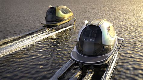 Pierpaolo Lazzarini Unveils Jet Capsule Gt F A Flying Spaceship With