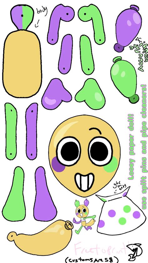 Looey Paper Doll Paper Dolls Paper Doll Template Paper Doll Printable Templates