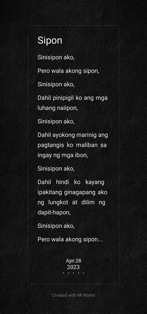 Sipon 04 28 23 Angeljamisola