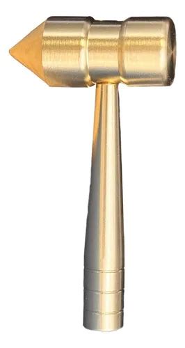 Mini Brass Hammer Repair Tool Multifunction Walnut Hammer Mercadolibre