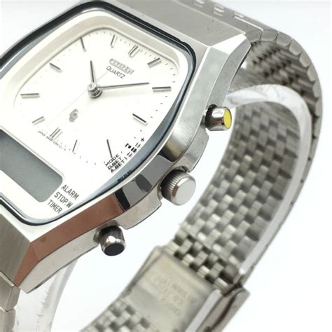 C6 147 Citizen シチズン Cq 3針 デジアナ文字盤 メンズ クォーツ 腕時計 4 098765 付属品あり その他 ｜売買され