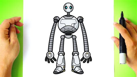 How To Draw The Wild Robot Roz Youtube
