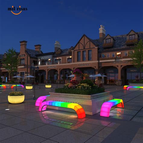 Colorfuldeco 🏙️ Elevate Urban Spaces With Our Stunning Led Park Long