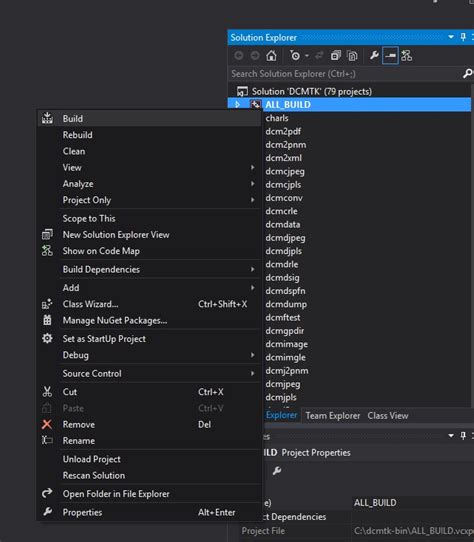 C How To Get The Dcmtk Library Working In Qt Creator Stack Overflow