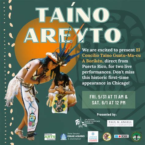 Taíno Areyto In Humboldt Park National Museum Of Puerto Rican Arts