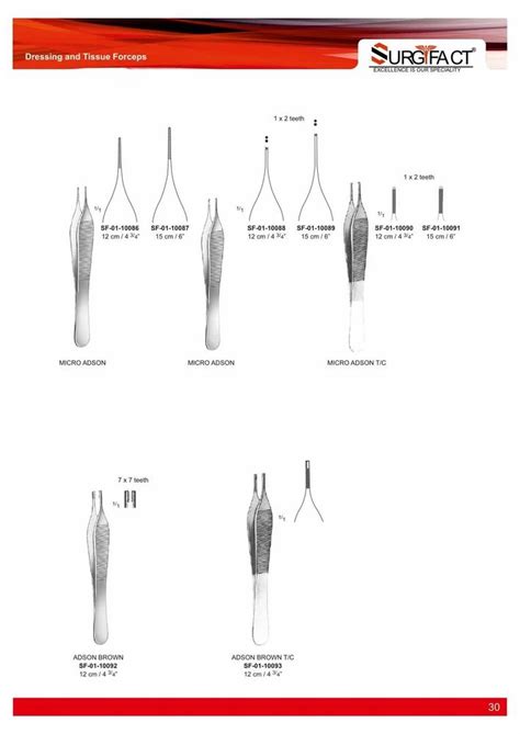 Stainless Steel Suract Dennis Brown Dissecting Forcep At Best Price