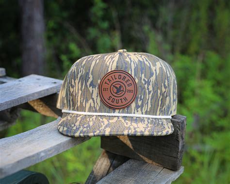 Ts133 Bottomland Camo Duck Leather Patch Tailoredsouthclothing