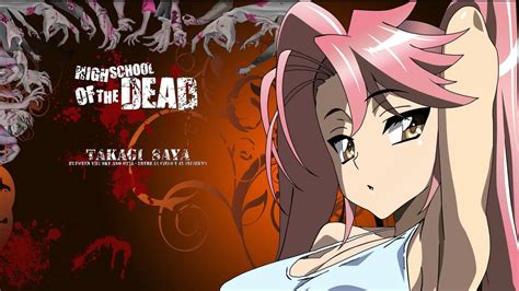 Download Highschool Of The Dead Takagi Saya Wallpaper