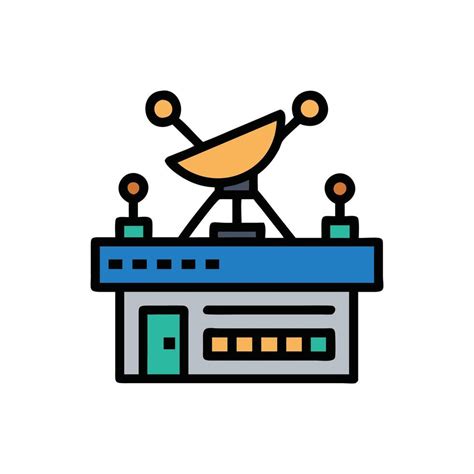 Creative Ground Station Icon Design 57076204 Vector Art At Vecteezy