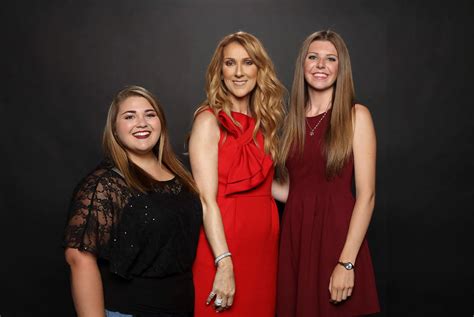 Celine Dion With Sarah Gingras