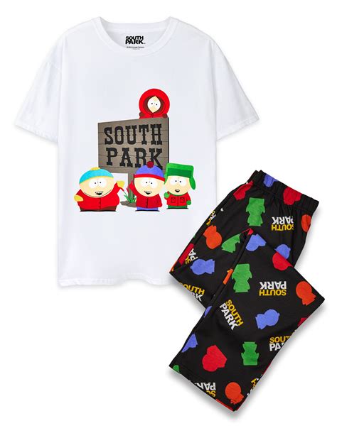 South Park Mens Pyjama Set — Vanilla Underground