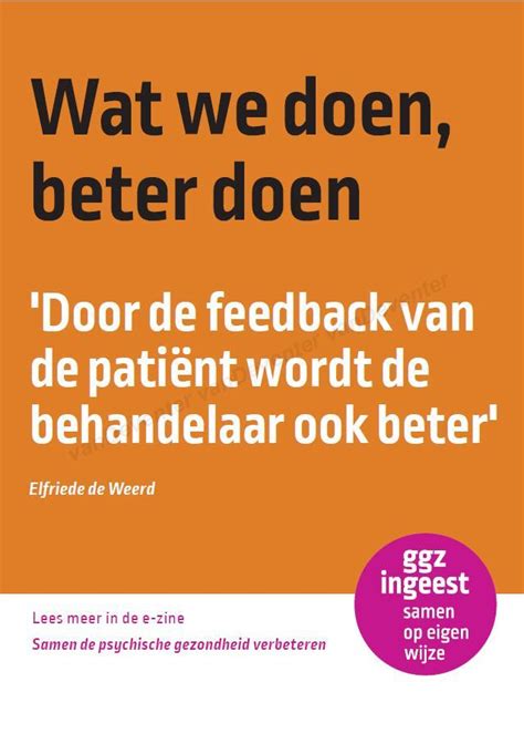 Ggz Ingeest On Linkedin Samen De Psychische Gezondheid Verbeteren Onze