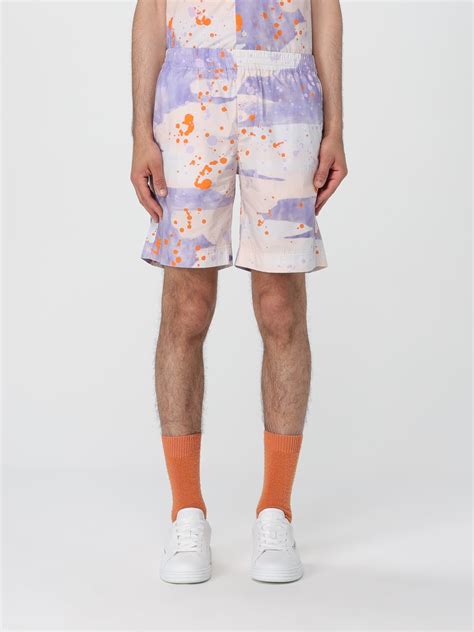 Msgm Short Men Multicolor Msgm Short 3640mb11247050 Online At