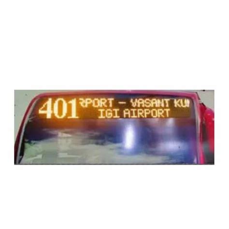 Bus LED Display At Rs Square Feet In Bengaluru ID