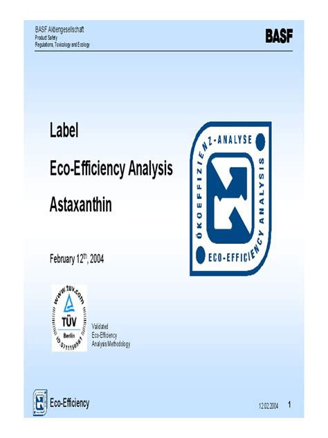 Basf Label Astaxanthin Download Free Pdf Greenhouse Gas Ecology