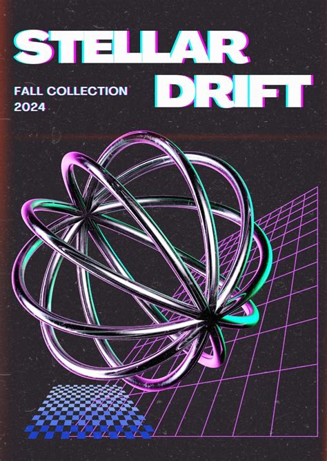 Stellar Drift Nebylon Posters Retro Futurism