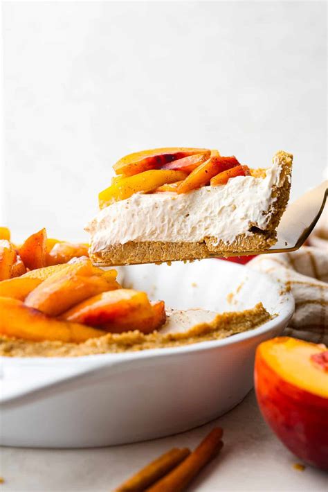 No Bake Fresh Peach Pie Reportwire