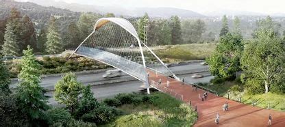 New Pedestrian Bridge Above Highway 1 In Burnaby Lifted Into Place