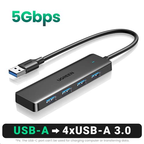 Ugreen 4 In 1 Usb A Usb 30 Hub Splitter Usb Expander For Mouse