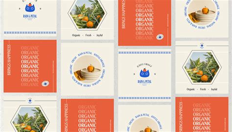 Organic Orange Wrapper Packaging Design On Behance