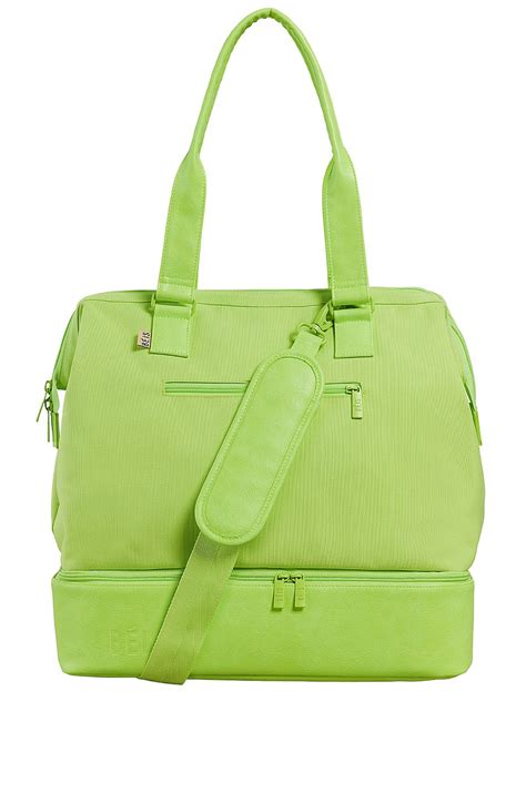 Beis The Mini Weekend Bag In Citron Revolve