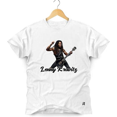 Camiseta Masculina Lenny Kravitz Les Paul