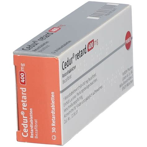 Cedur® Retard 400 Mg 30 St Mit Dem E Rezept Kaufen Shop Apotheke