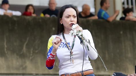María Corina Machado Acusa Al Régimen De Devastar La Amazonía Con