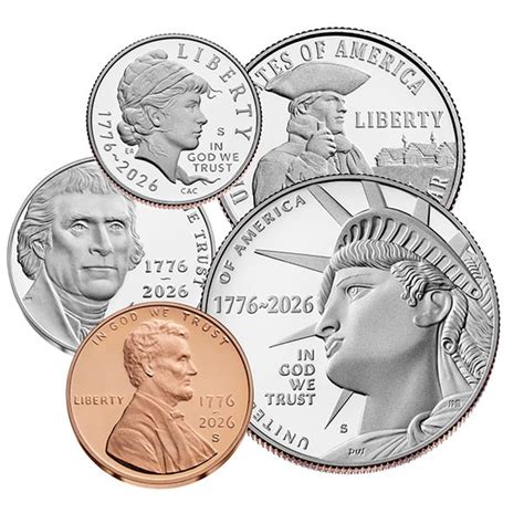Semiquincentennial Coins And Medals Us Mint