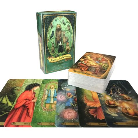 Cartas De Tarot Del Bosque Del Encanto Cartas De Adivinación Del