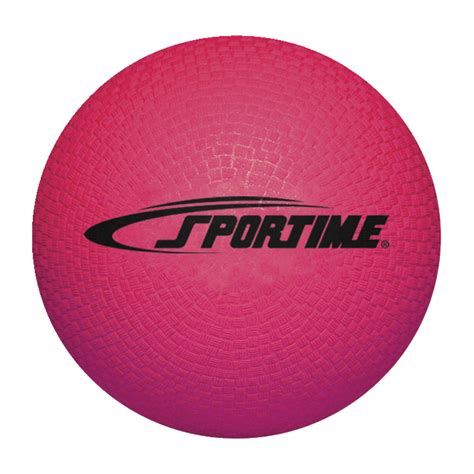 School Smart Playground Ball 16 Inch Red