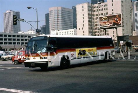 Original 1987 Rtd Rapid Transit District Bus Kodachrome Slide 8982