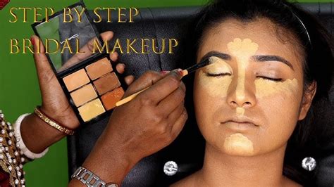 Step By Bridal Makeup Tutorial Saubhaya Makeup