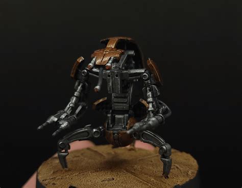 A Clone Trooper Painted Without Making Smooth Color Transitions Its