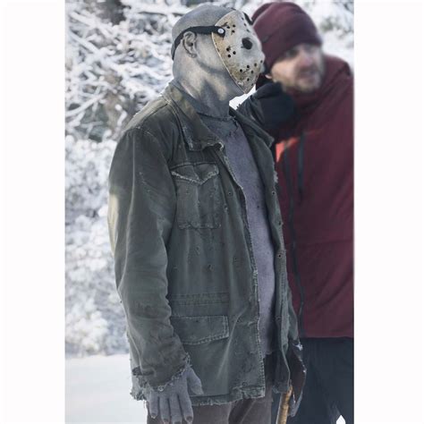 Green Never Hike In The Snow Jason Voorhees Jacket Jacket Makers