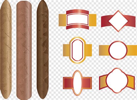 Plantilla De Etiquetas Para Cigarros