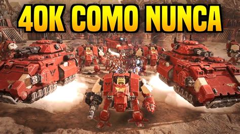 Dawn Of War 4 Nuevo Gameplay Brutal ¡el Rts Que Te Hará Vivir 40k