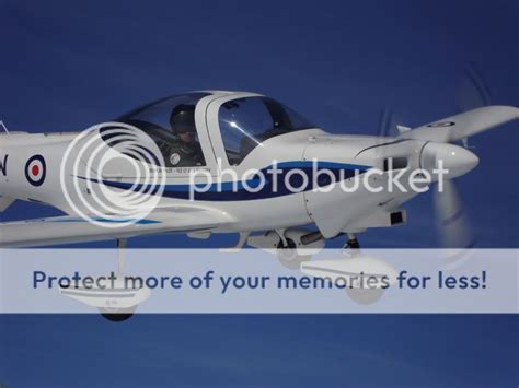 Raf Grob Tutor Display Aircraft Ready For Inspection Aircraft