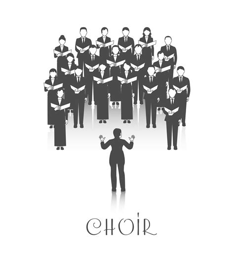 Choir Notes Clip Art