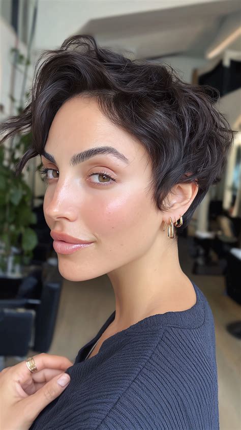 Wavy Pixie Hairstyle Ideas For A Youthful Dynamic Look