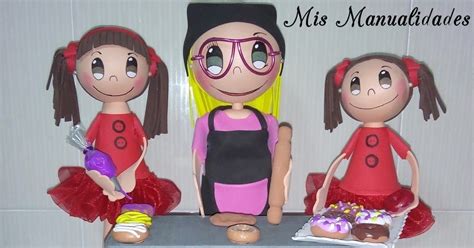 El Rincón De Mis Manualidades Mariana Pastelera Con Sus Hijas Sol De