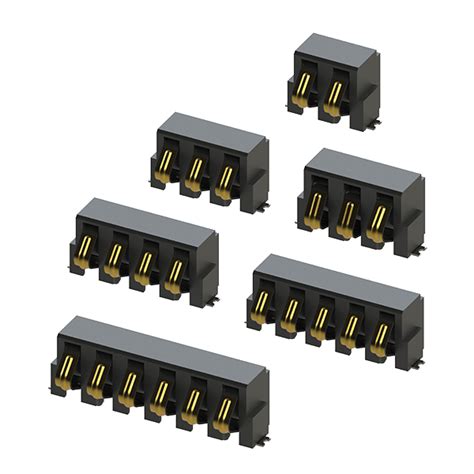 Řada 9155 900 Vertikální Mate 25 Mm Rozteč