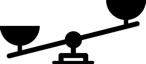 Unbalanced Scale Vector Icon Free Download Svg And Png
