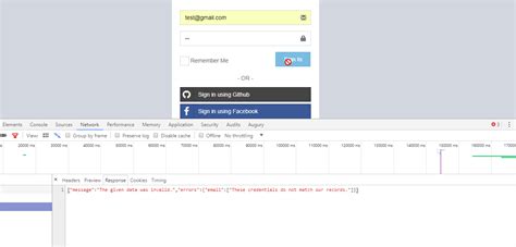 Login Component And Register Dont Display The Message On Gui Issue Mdbootstrap Adminlte