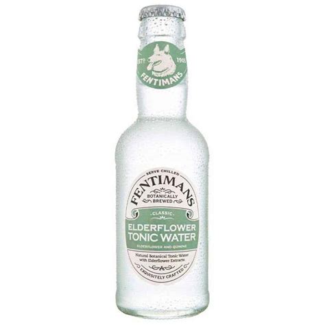 Fentimans Elderflower Tonic Water 24x 200ml Drinksupermarket