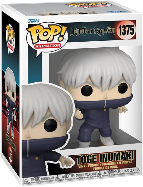 Funko Pop Animation Jujutsu Kaisen Toge Inumaki With Chase Styles May Vary