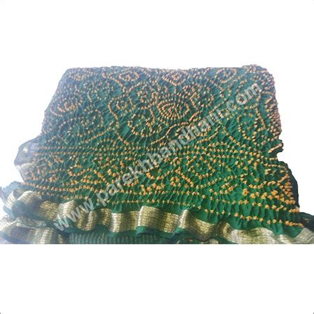 Crepe Bandhani Saree At Best Price In Jamnagar Gujarat Parekh Cloth