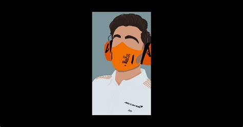 Jon Malvern Lando Norris Coach And Trainer For Mclaren In 2020 Jon Malvern Sticker Teepublic