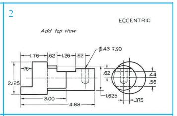 Solved Exercise Missing View Problems Sketch Or Draw Chegg