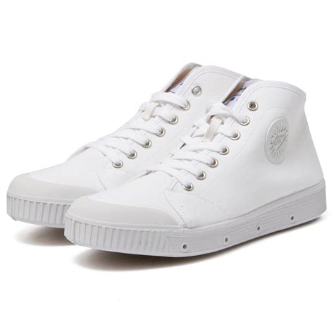 Spring Court Classic B2 Canvas Shoe White B2 1001 1 2 Stuarts London